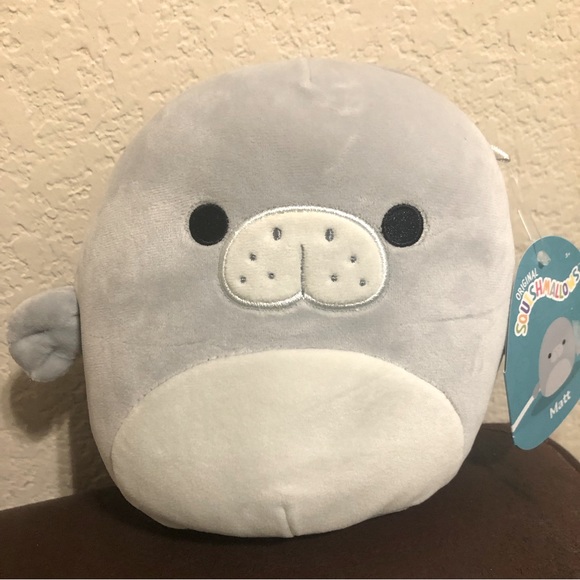 Squishmallows | Toys | Nwt Squishmallows Matt The Manatee | Poshmark